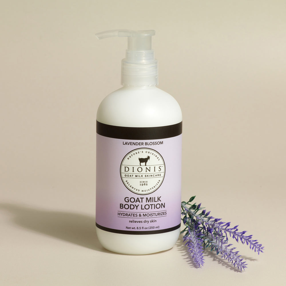 Lavender Blossom Goat Milk Body Lotion • 8.5 oz. • Dionis Goat Milk ...