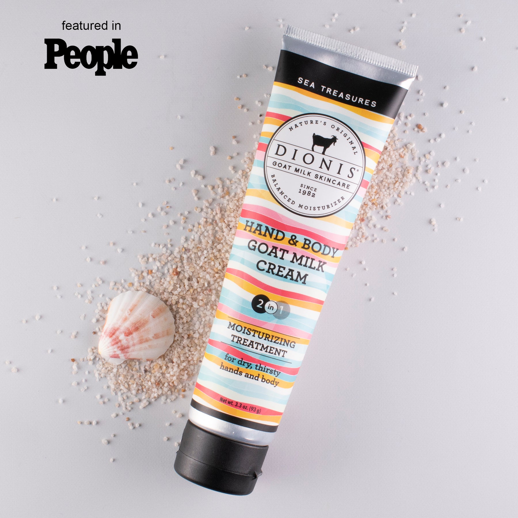 Goat Milk Body Cream with Amazing Sea Treasures Scent • Default Title ...