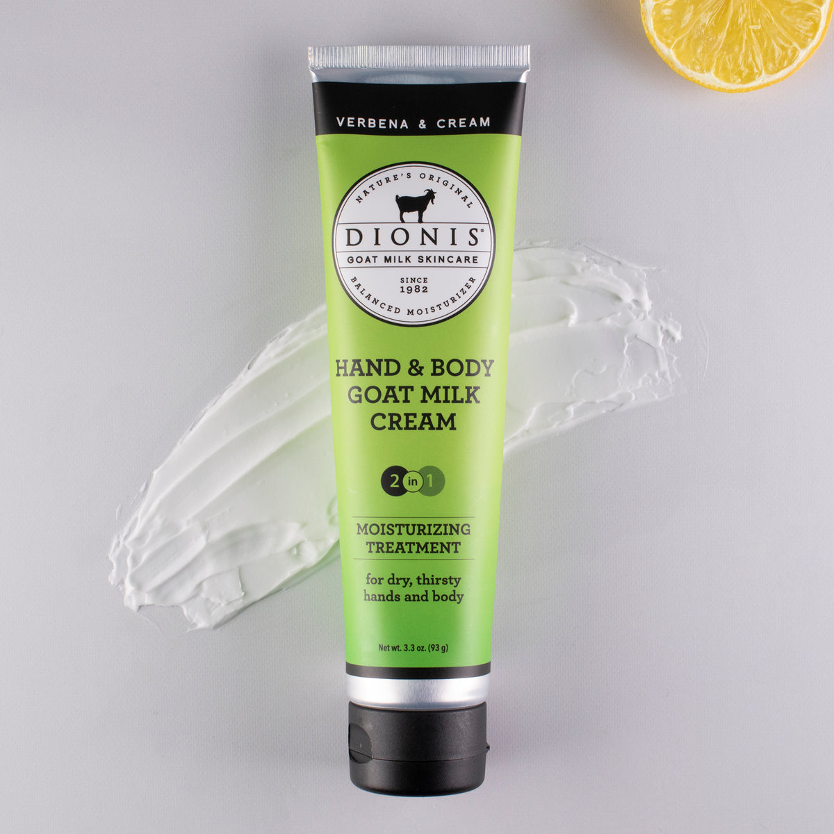 Lemon Verbena & Cream Hand & Body Goat Milk Cream • Default Title ...