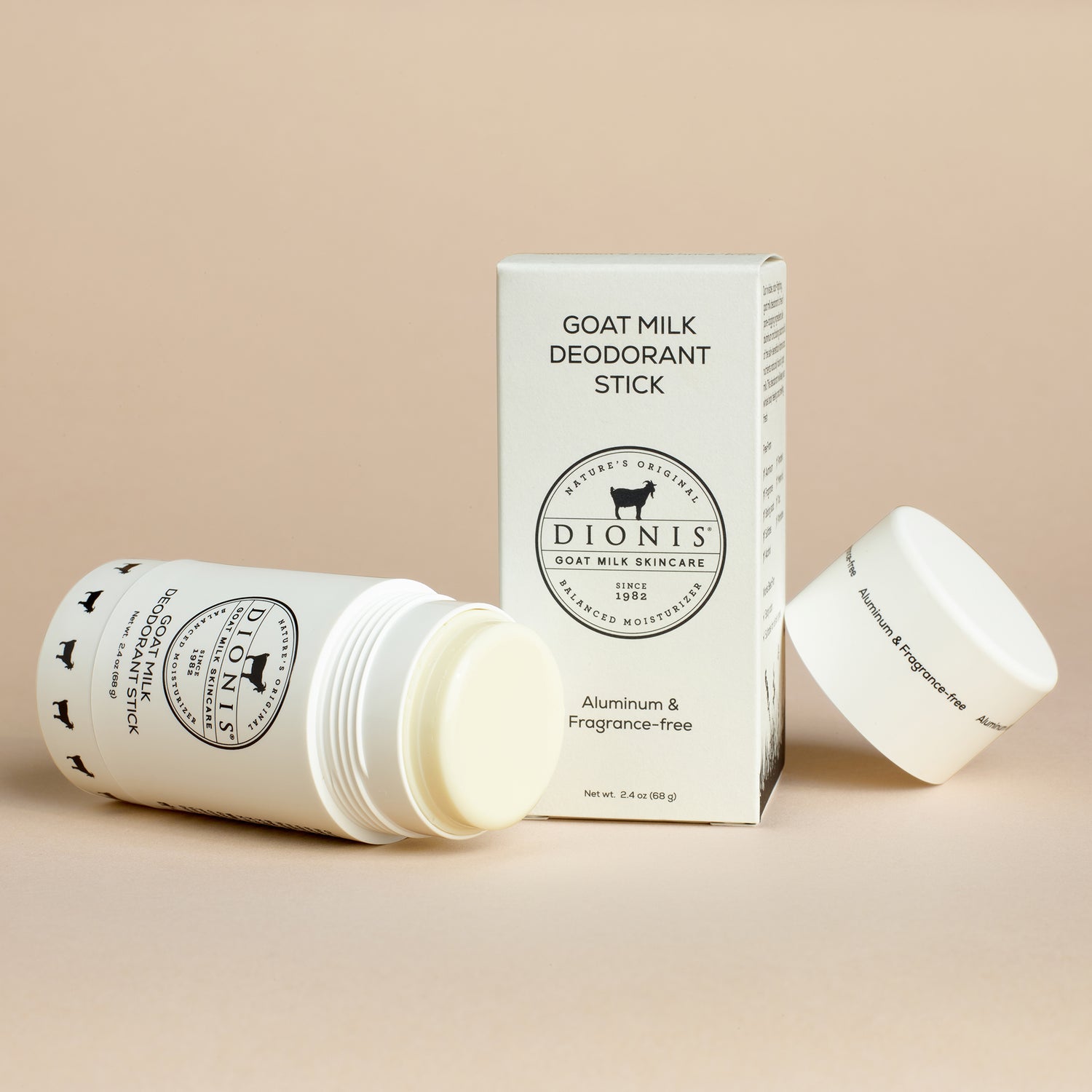 Goat Milk Deodorant: Natural Odor Protection Stick • Default Title ...