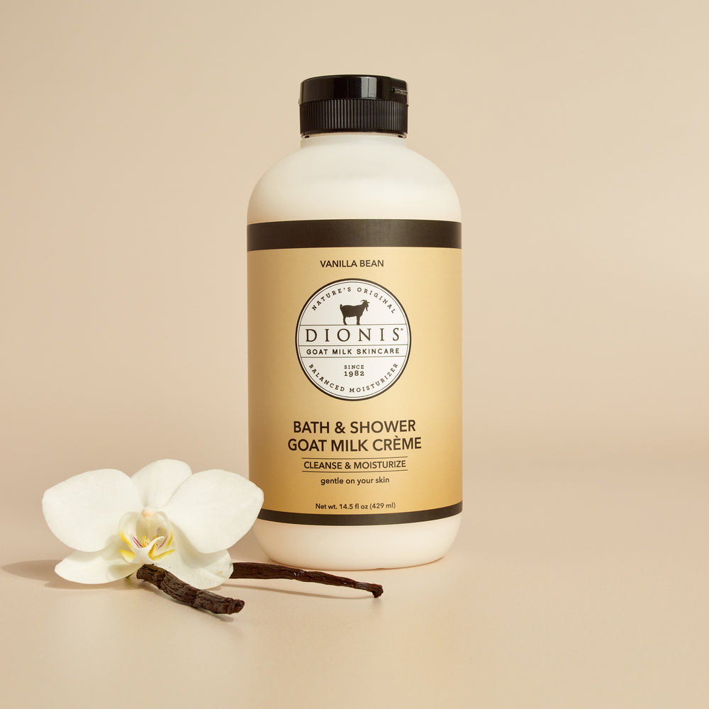 Vanilla Bean Bath & Shower Goat Milk Crème • Default Title • Dionis ...