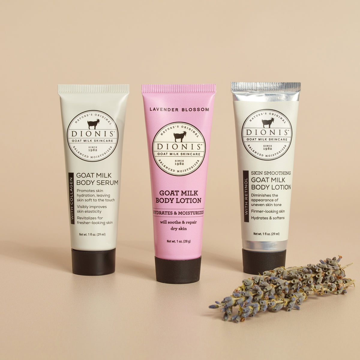 Lavender Blossom 3 Step Body Treatment Sample Set • Dionis Goat Milk ...