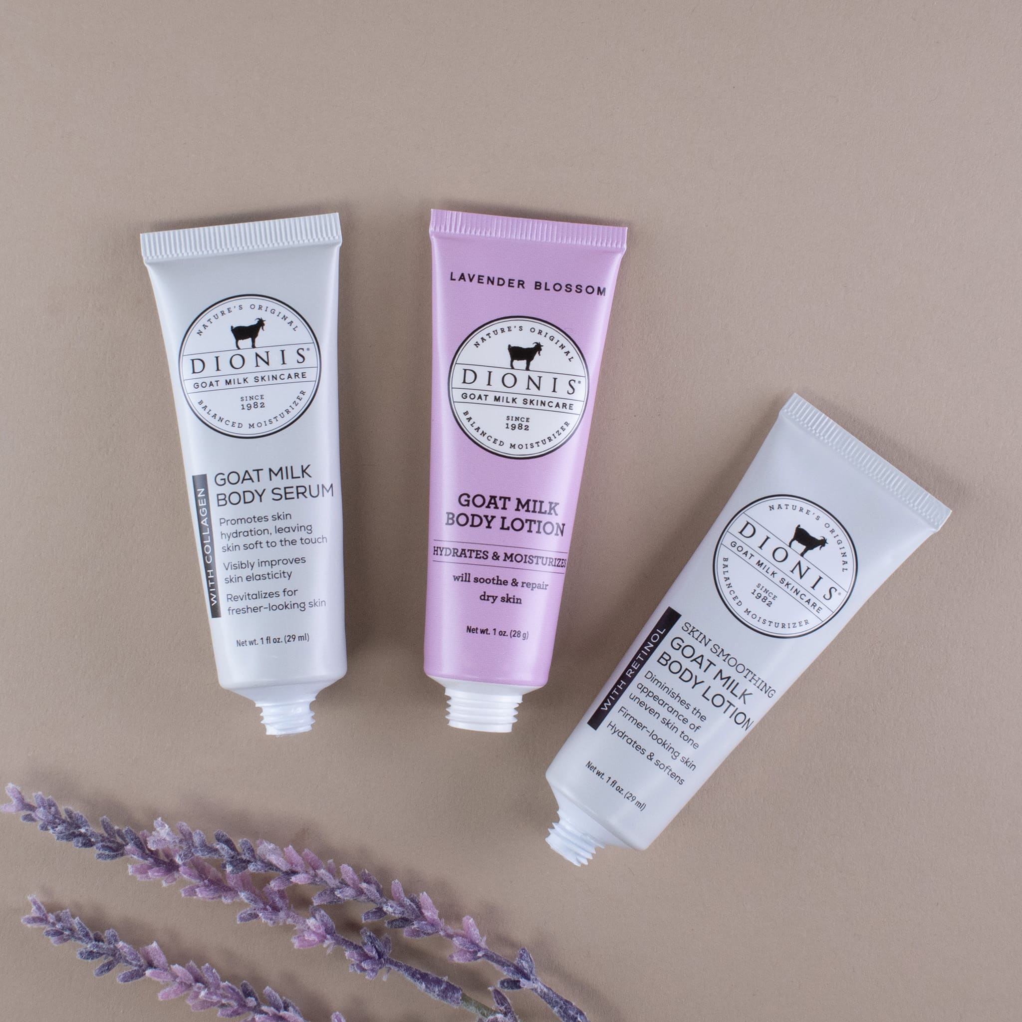 Lavender Blossom 3 Step Body Treatment Sample Set • Dionis Goat Milk ...