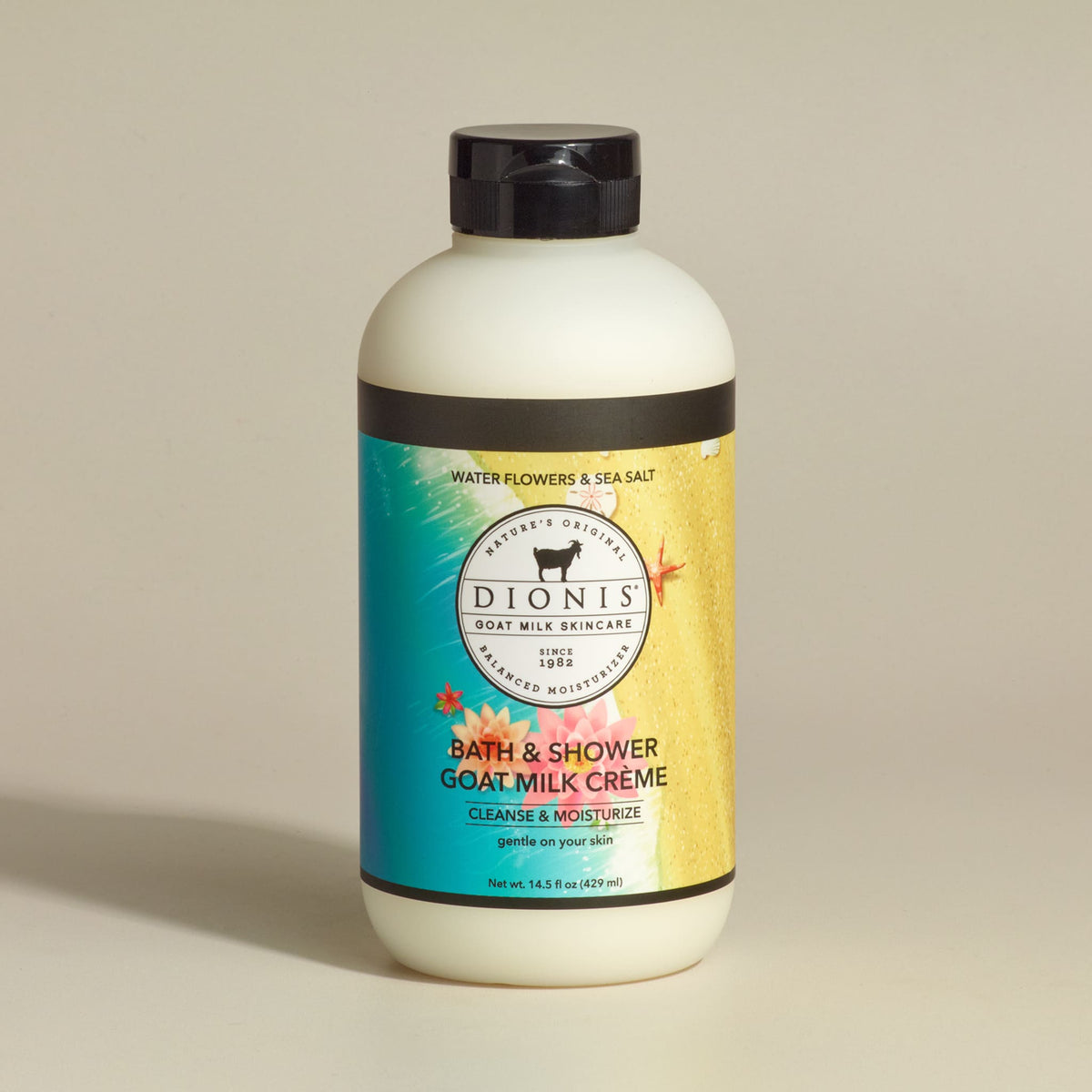 Water Flowers & Sea Salt Bath & Shower Goat Milk Crème • Default Title ...