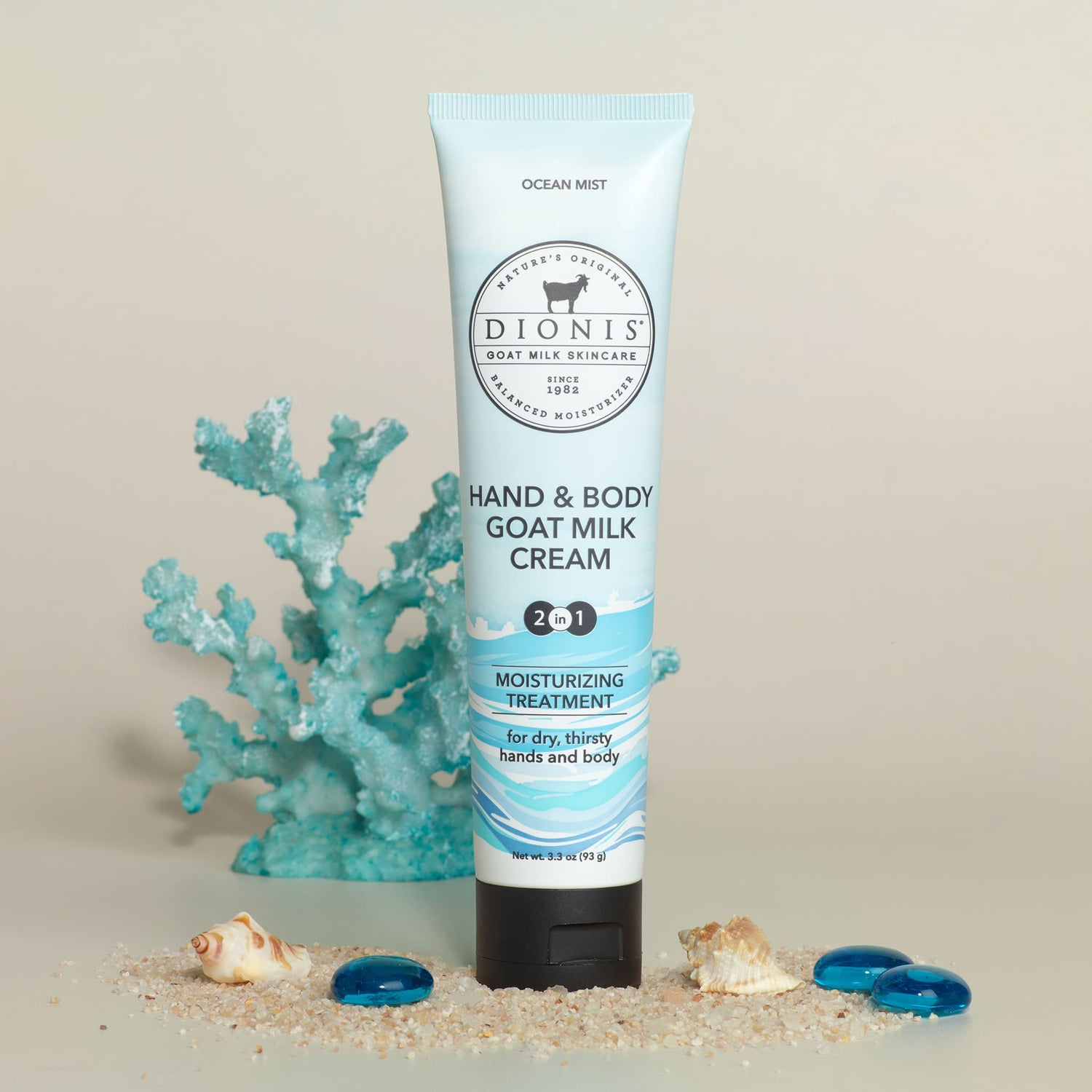 Ocean Mist Hand & Body Goat Milk Cream • Default Title • Dionis Goat ...