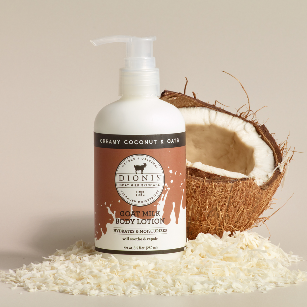 Creamy Coconut & Oats Goat Milk Body Lotion • Default Title • Dionis ...