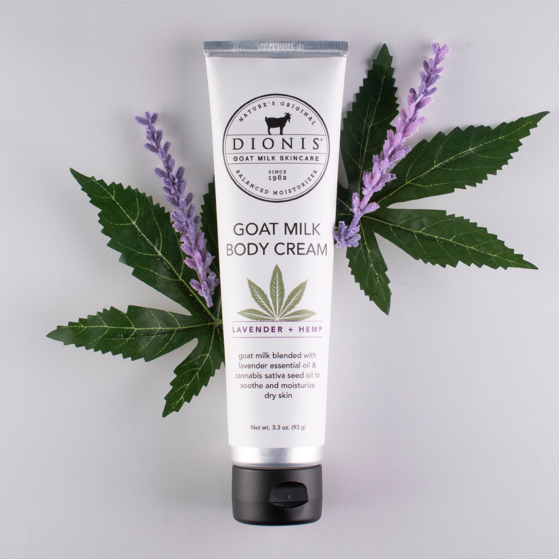 Lavender Goat Milk Body Cream + Hemp • Default Title • Dionis Goat Milk ...